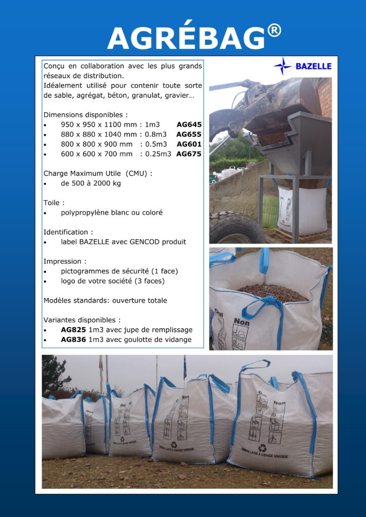 Big Bag - Gamme Construction | Emballage Industrie Concept